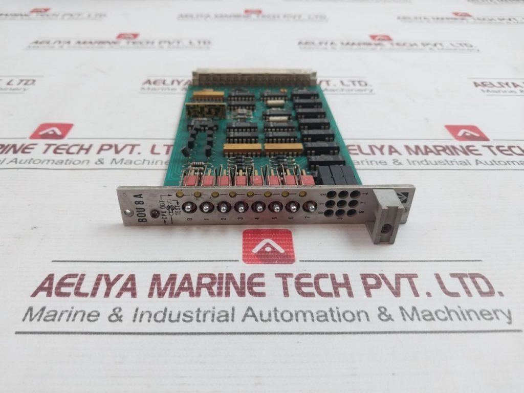 Valmet Automation Bou 8a Binary Output Unit Pcb - Aeliya Marine