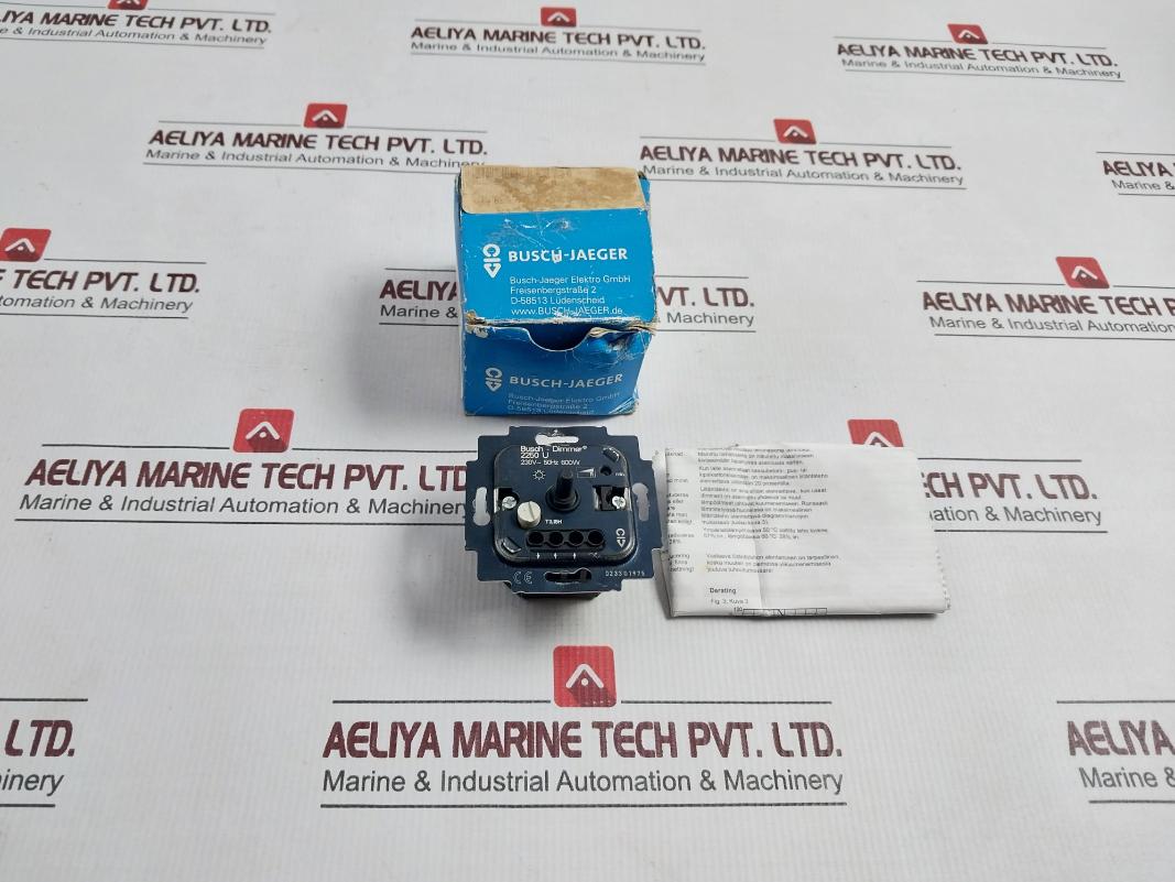 Busch-Jaeger 2250 U Dimmer Insert For Incredible Bulbs 600w - Aeliya Marine