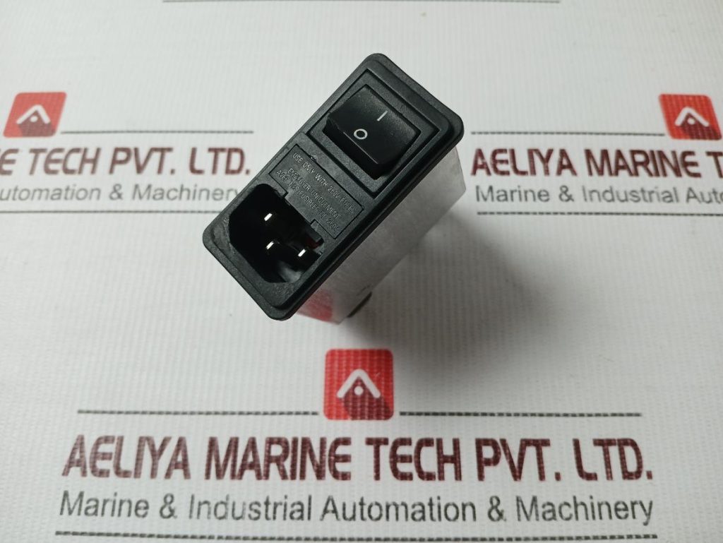 Schaffner Fn 286-1-06 Compact Filtered Power Entry Module 250v - Aeliya Marine