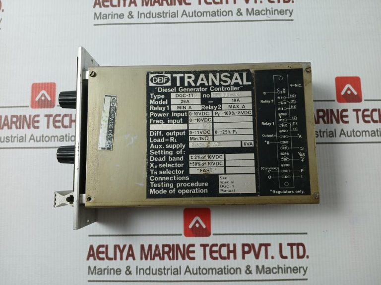 Deif Dgc-1tr Transal Diesel Generator Controller 220 V - Aeliya Marine